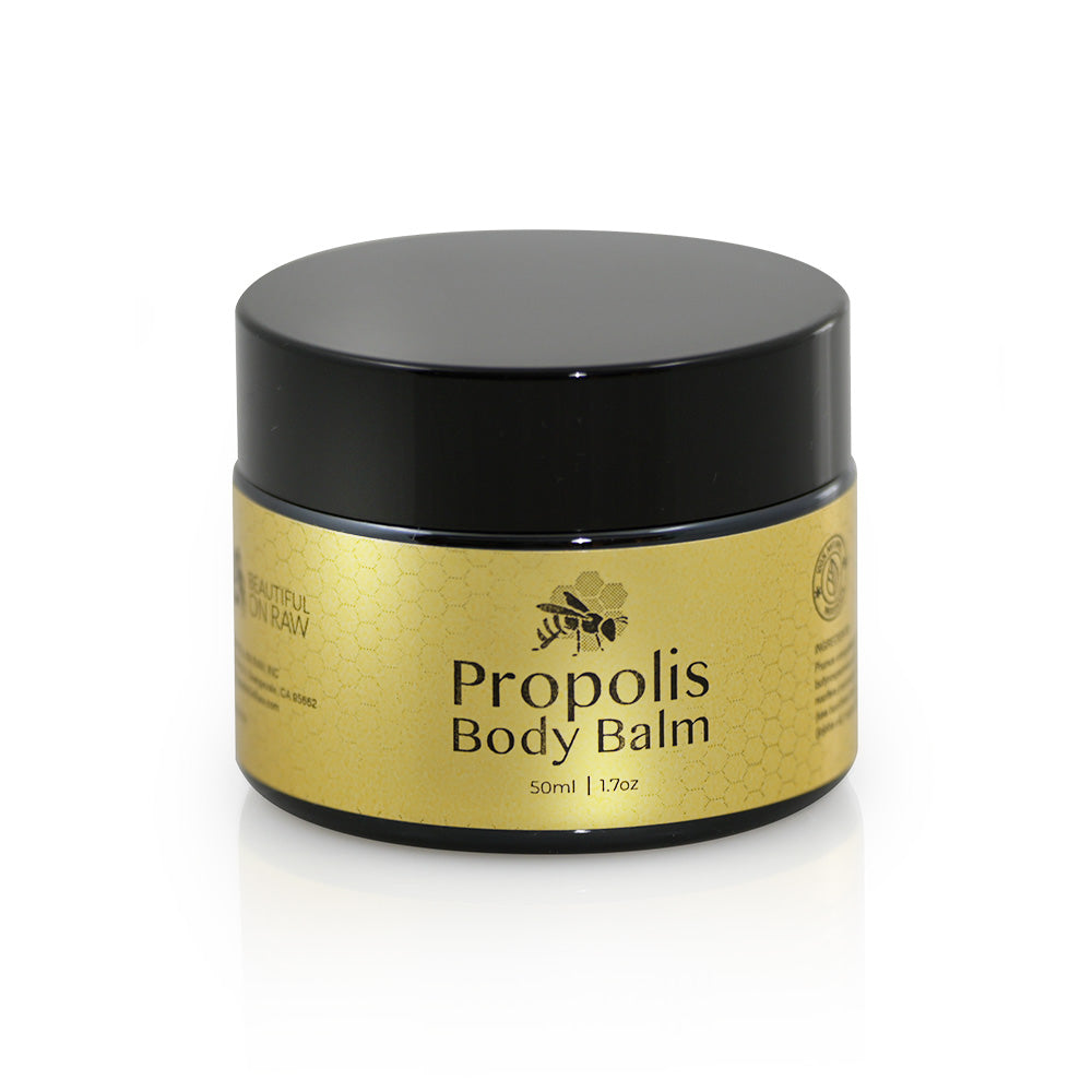 Propolis Body Balm, 50ml/1.7oz - BeautifulOnRaw